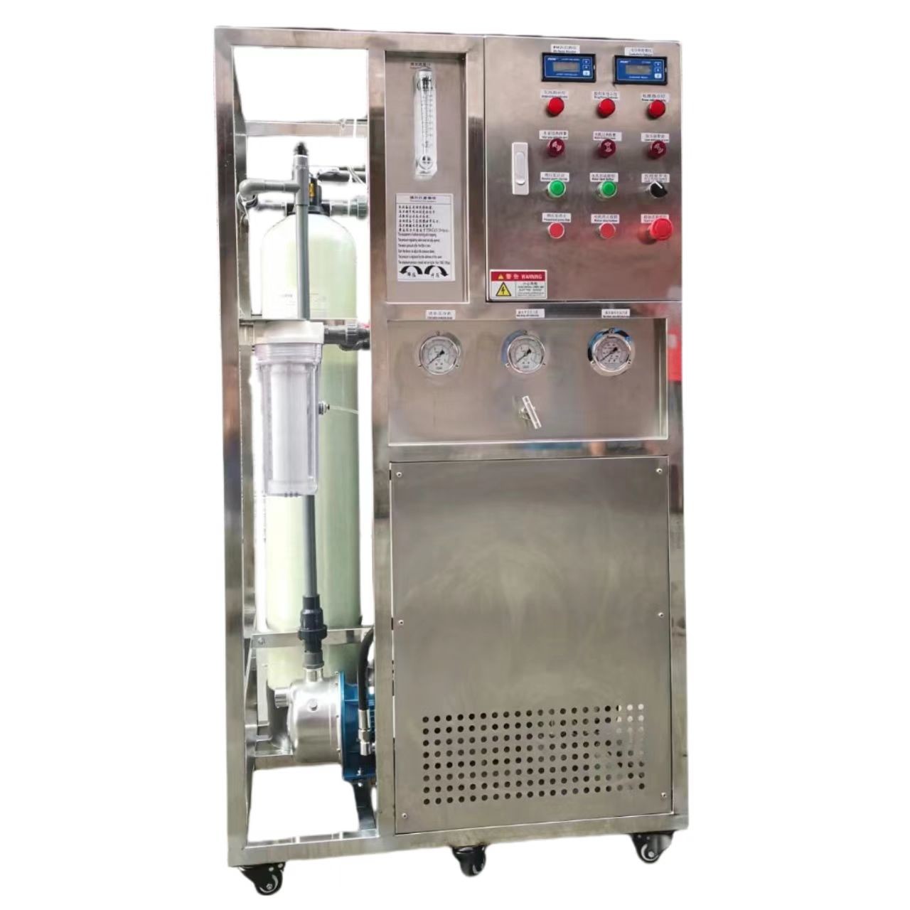 Stainless Steel Marine Fresh Water Generator 3000L/Day