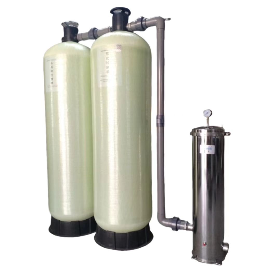 Two Stage Groundwater Filtration Water Treatment System 6000L